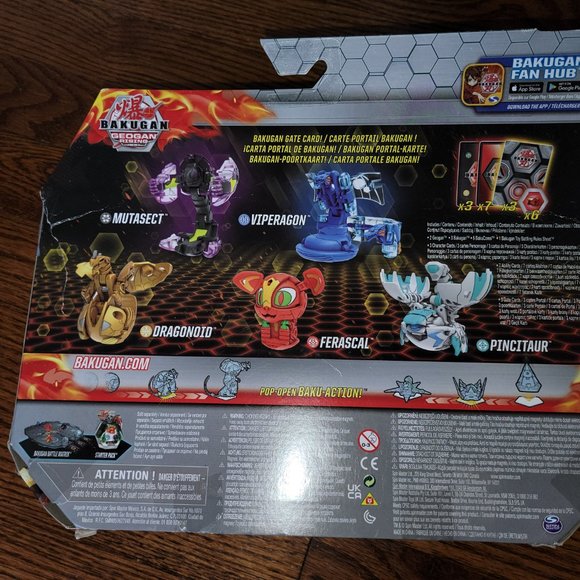 Bakugan | Toys | Bakugan Geogan Brawler 5pack Exclusive Mutasect And ...